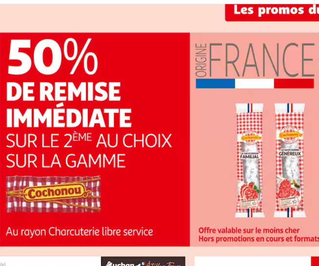 Gamme Cochonou à -50% chez Auchan – Promomania